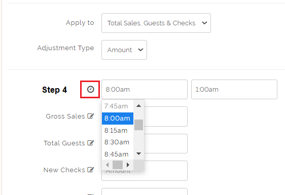 Daily Forecast Projections and Adjustments – Ameego