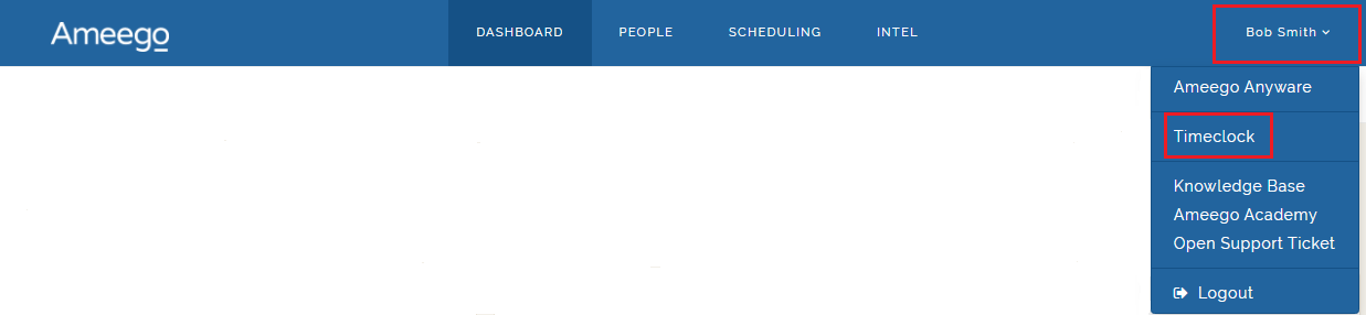 Section 1 - Getting started with Ameego Time Clock – Ameego