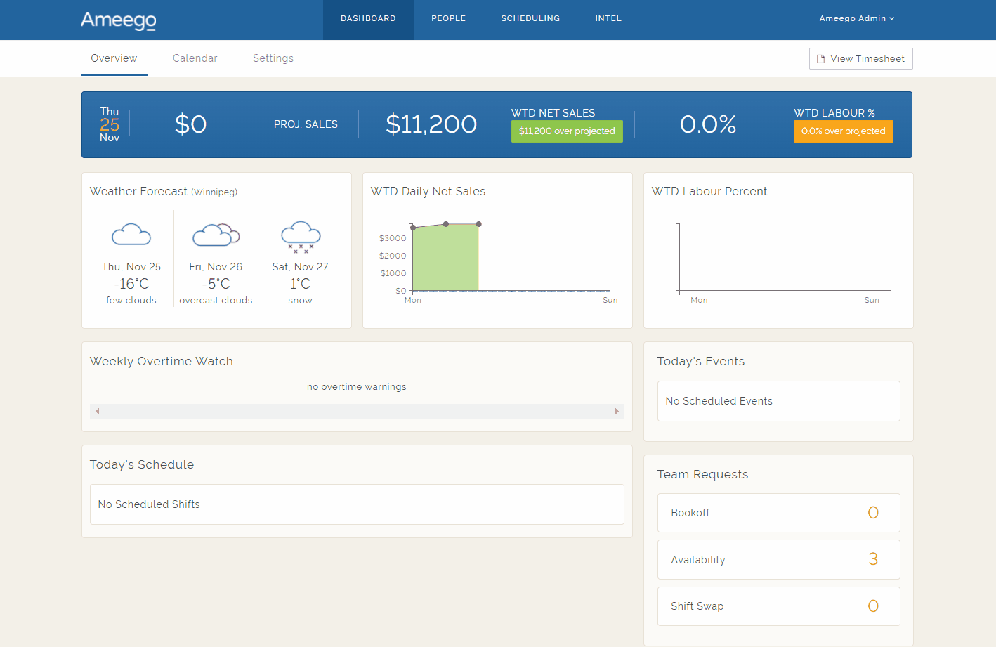 NEW! One Touch Scheduling Process – Ameego