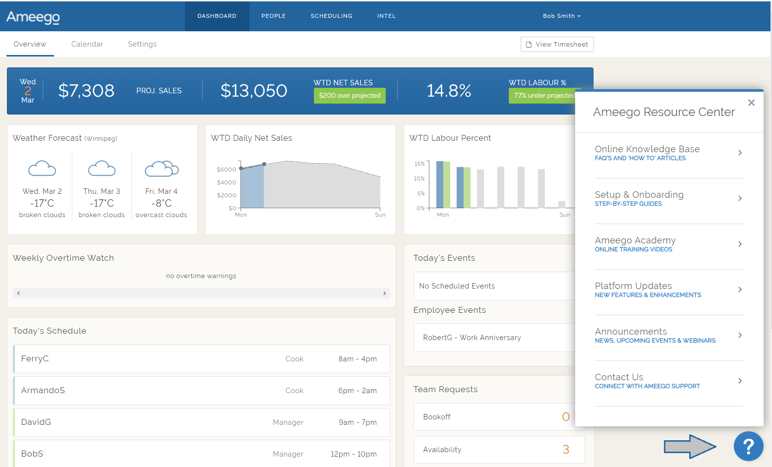 1. About Ameego and Navigation – Ameego